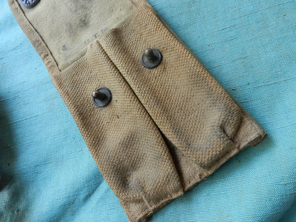 WW1 & WW 2 1918 US Army USMC WEB gear 45 Cal. Pistol Clip Pouch | eBay