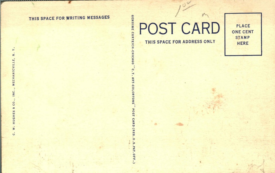 Postcard Point Lookout East Windham NY New York Mohican Trail In The ...