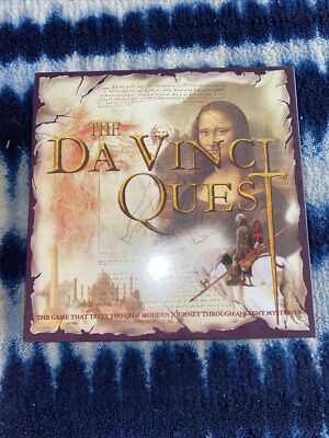 THE DA VINCI QUEST Board Game Family Trivia (by The Movie Game Inc ...