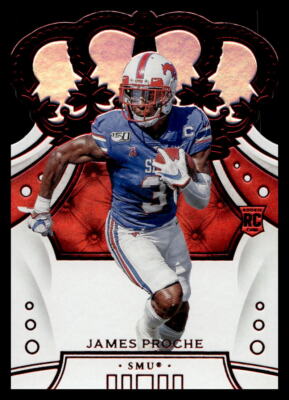 2020 Panini Chronicles Draft Picks #86 James Proche SMU Mustangs | eBay
