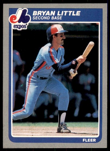 1985 Fleer Bryan Little Baseball Cards #402 | eBay