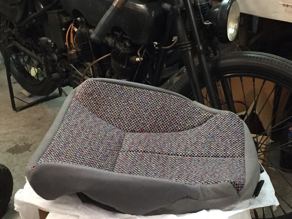 1998-2001 Dodge Ram Truck Quad Driver Seat Upholstery OE Cloth R1C3 ...