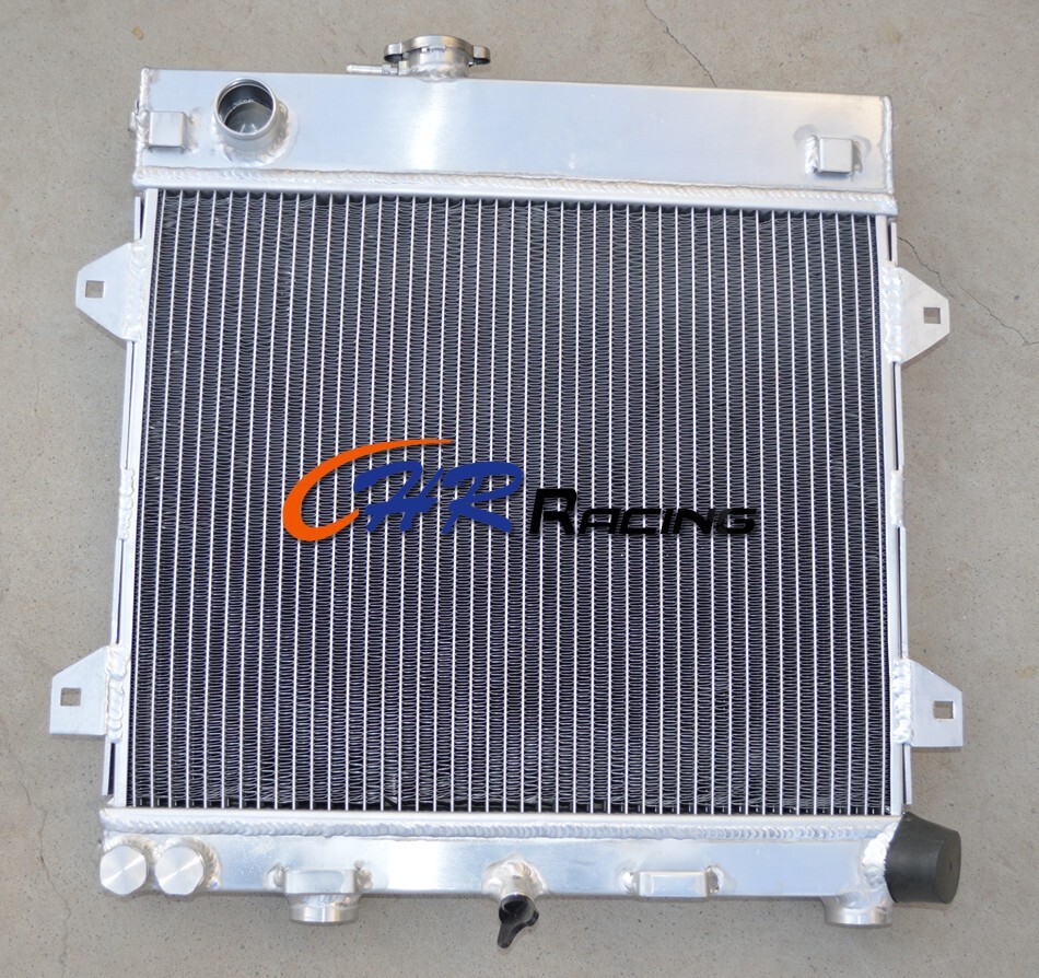 Aluminum Radiator+FAN For BMW E30 M10 316i 318i 1982-1991 Manual 1983 ...