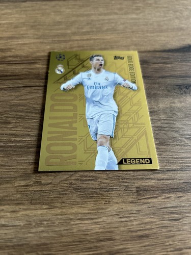 Topps Match Attax 24/25 Gold Edge Edition Cristiano Ronaldo Legend GE7 ...