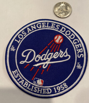 Los Angeles Dodgers embroidered iron on patch Approx 3.5”x 3.5” Awesome ...