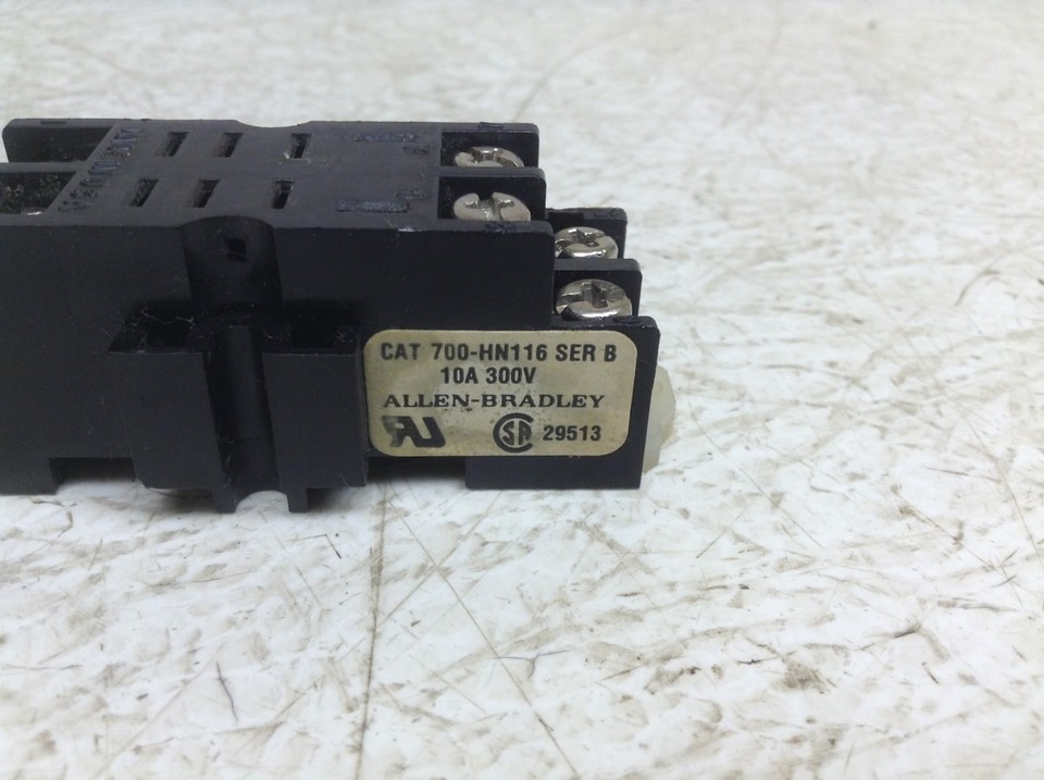 Allen Bradley 700-HN116 Relay Base 10 A 300 V 700HN116 | eBay