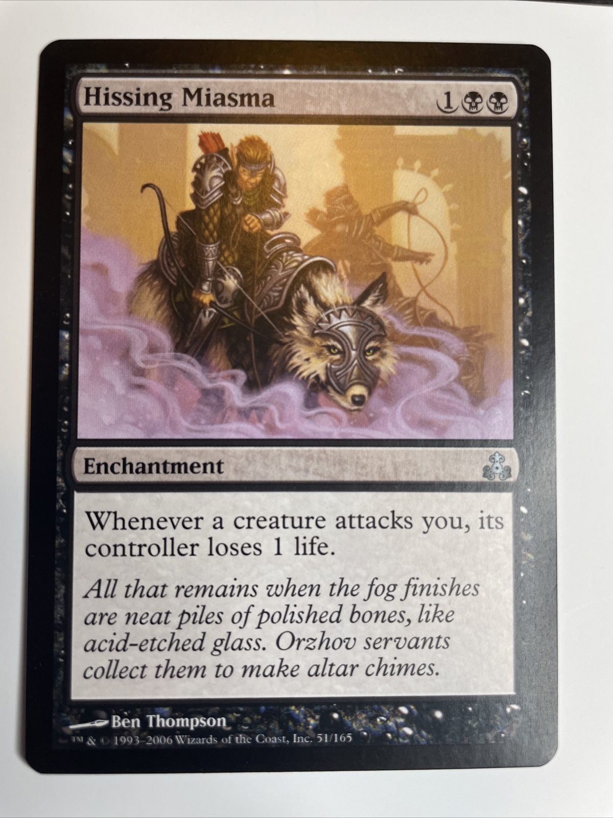 MTG Hissing Miasma Guildpact 51/165 Regular Uncommon | eBay