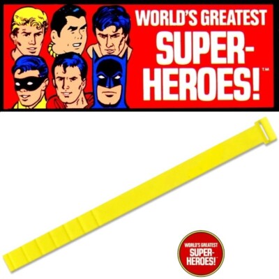 Mego Thor Yellow Belt for World's Greatest Superheroes 8” Action Figure ...