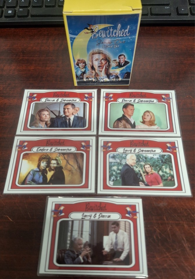 Custom Bewitched 5 Trading Card Boxed Set Classic TV Elizabeth ...