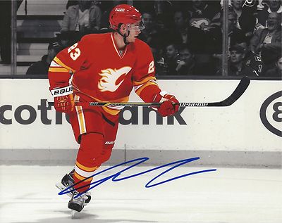 SEAN MONAHAN SIGNED CALGARY FLAMES 8X10 PHOTO AUTOGRAPH | eBay
