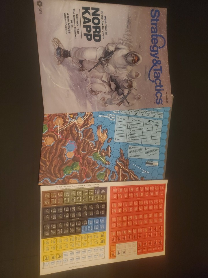 STRATEGY & TACTICS MAGAZINE WITH GAME UNPUNCHED CHOOSE ISSUES VINTAGE ...