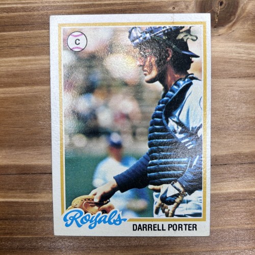 1978 TOPPS DARRELL PORTER KANSAS CITY ROYALS #19 | eBay
