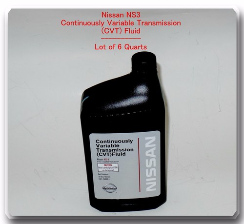 Nissan NS-3 (6 Quarts) Continuously Variable Transmission (CVT) Fluid ...