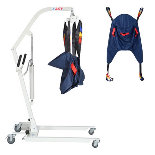 Full Body Transfer Lifter Paralyzed Hoist Patient Wheelchair Lift Up to ...