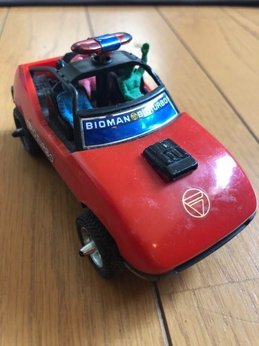 Choudenshi Bioman Chogokin DX Bio BANDAI Zord Toy High Dash Bio Turbo ...