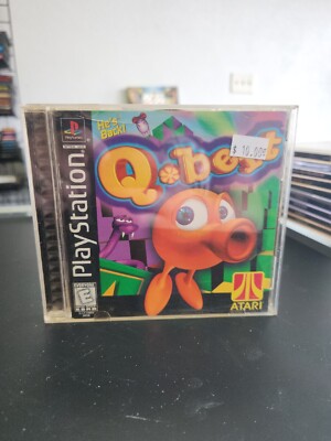 Qbert PS1 (Sony PlayStation 1, 1999) Complete With Manual 76930996904| eBay