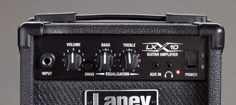 Laney Model LX10 BK Black 10 Watt Electric Guitar Combo Practice ...