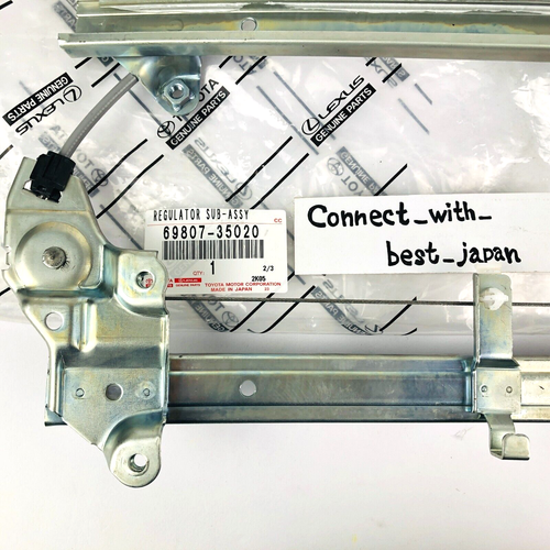 TOYOTA GENUINE 2003-2009 4RUNNER Tailgate Power Window Regulator 69807 ...