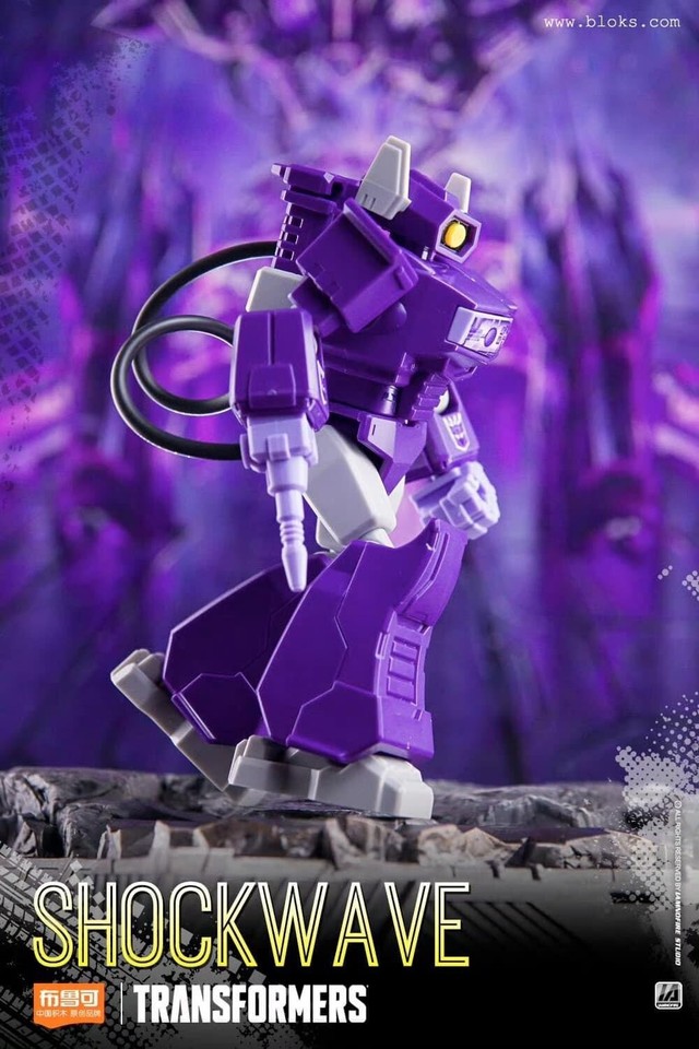 Bloks Transformers G1 Series 4 Model Kit Set of 9 Figures Blind Box US ...