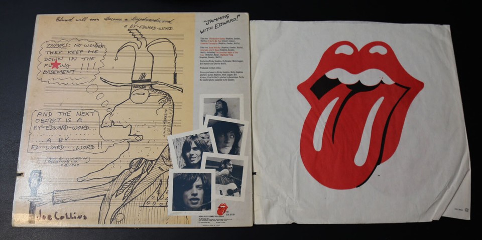 Jamming With Edward Jagger Hopkins Cooder Wyman VG+ Rolling Stones COC ...