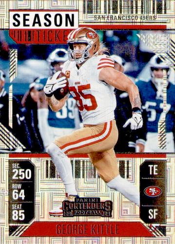 2024 Panini Contenders - Season Ticket George Kittle #85 Hobby Mojo | eBay