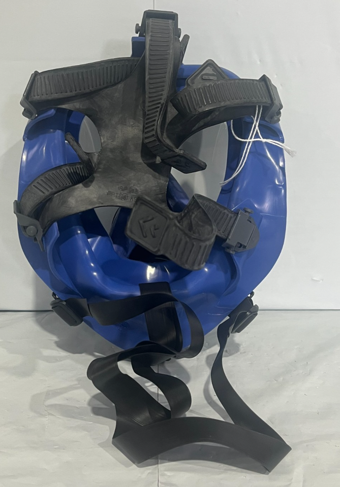 Survivair Reusable Full Face Respirator Protection Facepiece Gas Riot ...