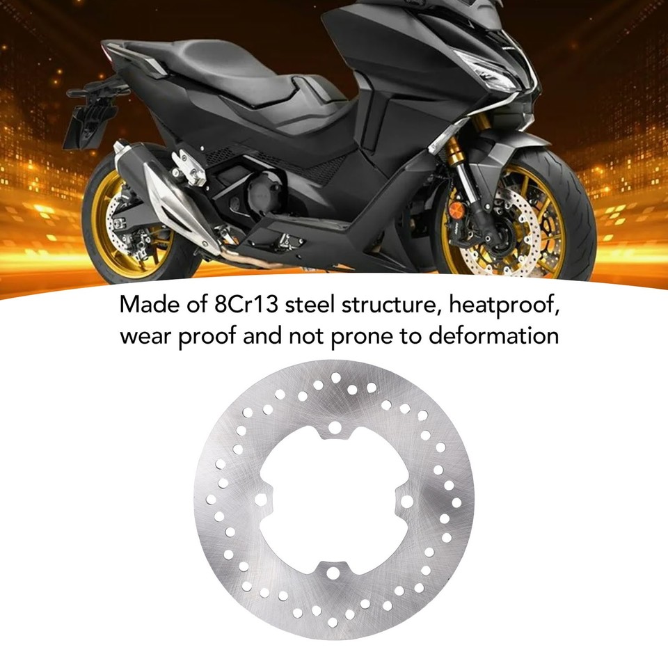 Motorcycle Rear Brake Disc Rotor 240mm 8Cr13 Steel Brake Disc Rotor ...