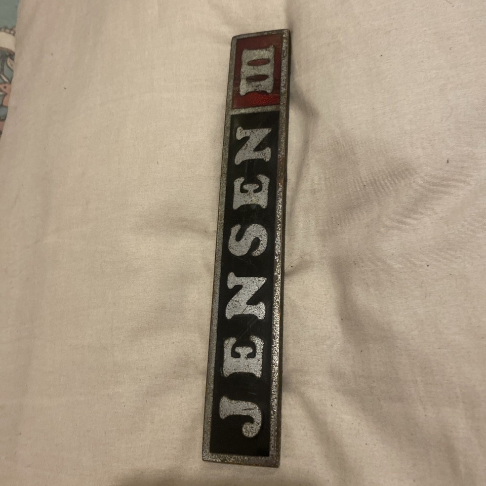 Jensen Interceptor III 3 Motor Car Mascot Enamel Badge Emblem Sign ...