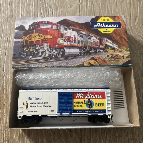 HO Greenway Products Athearn 40’ Mineral Spring Beer Mr Steinie ...