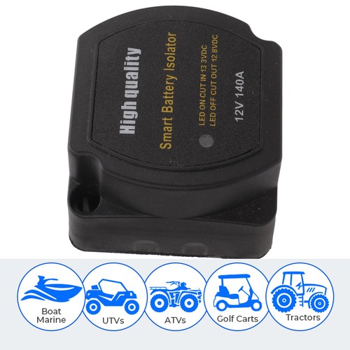VSR Voltage Sensitive Relay 12V 140A IP65 Waterproof Universal For Car ...