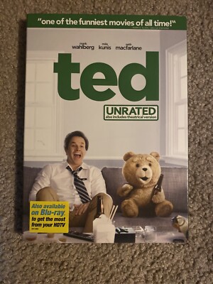 Ted (DVD, 2012, UNRATED) 25192114694| eBay