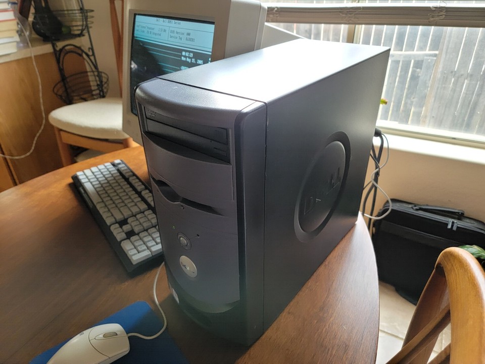 Vintage 2000s Dell Dimension B110 Desktop Celeron 2.53GHz 512Mb No HDD ...