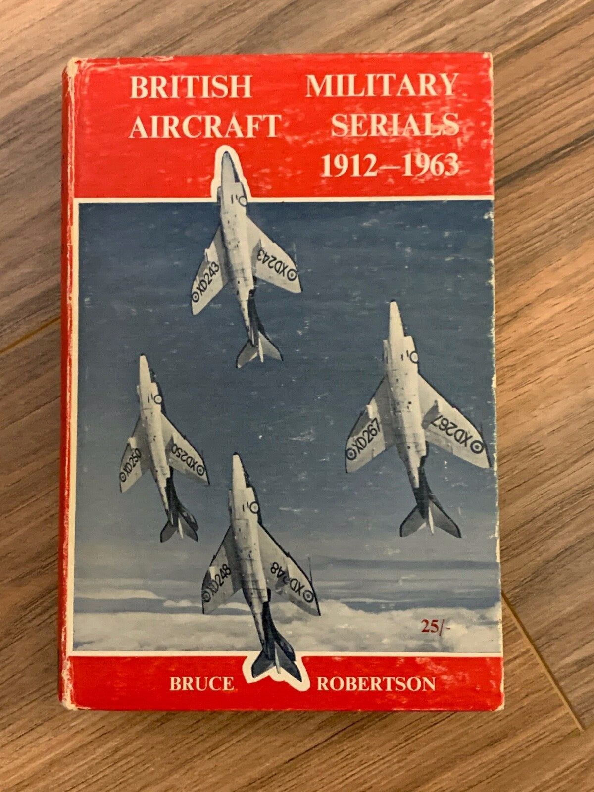 British Military Aircraft Serials 1912-63 Bruce Robertson Hardback | eBay