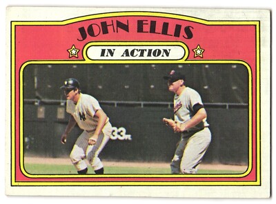John Ellis 1972 Topps MLB Card # 48 | eBay