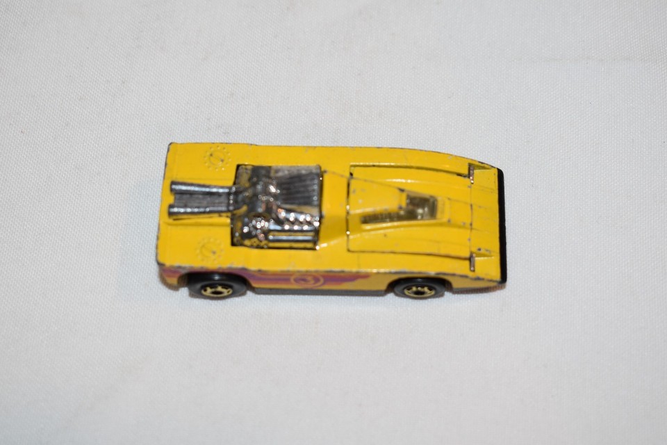Hot Wheels 1980 Yellow #3 Race Car Made in Hong Kong Hood Opens | eBay