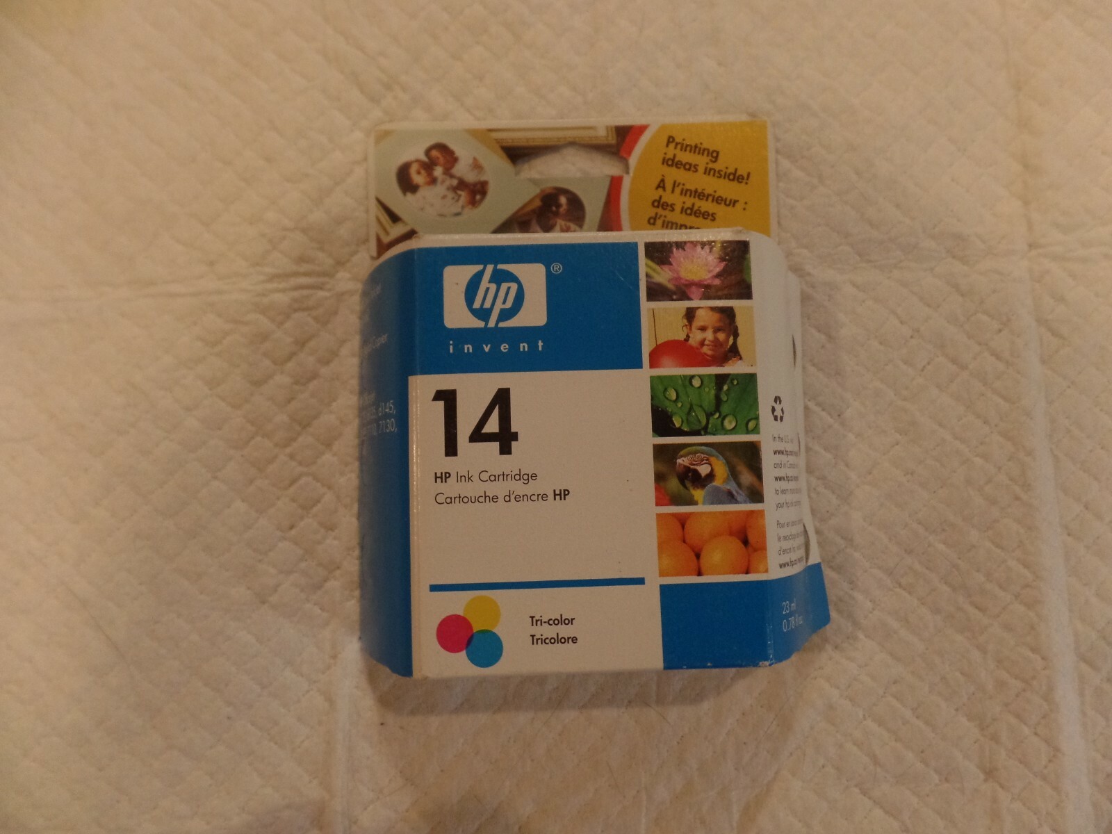 HP INVENT INK CARTRIDGE 14 TRI COLOR SEALED HEWLETT PACKARD COMPUTER ...