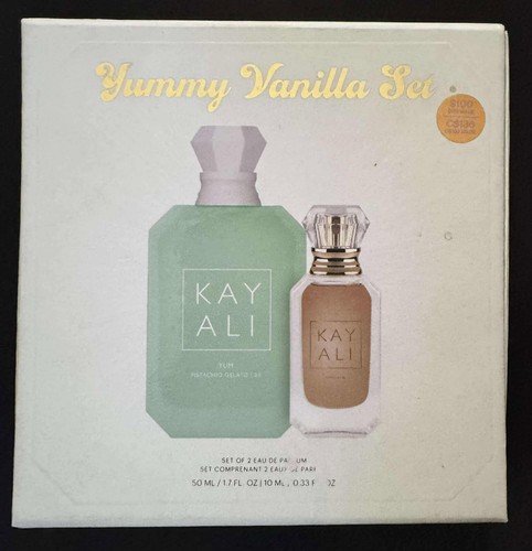 KAYALI Yummy Vanilla Gift Set 2 Spray 50ml & 10ml Parfum Yum Pistachio ...