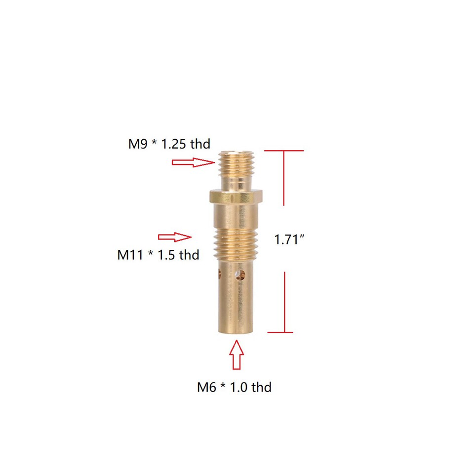 No Gas Nozzle Tip Fit Lincoln Electric Easy MIG120/140/180 Flux-Cored ...
