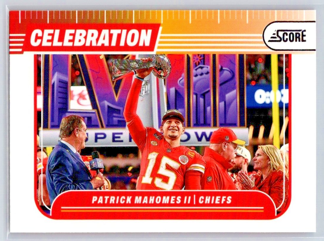 2024 Score - Patrick Mahome II - Kansas City Chiefs - Celebration - #C ...