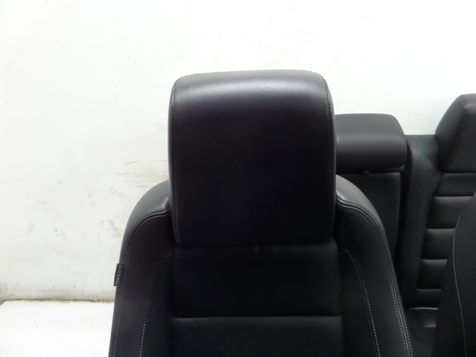 VW Golf GTI 4 DR Seats Black MK6 10-14 OEM Leatherette See Pics | eBay