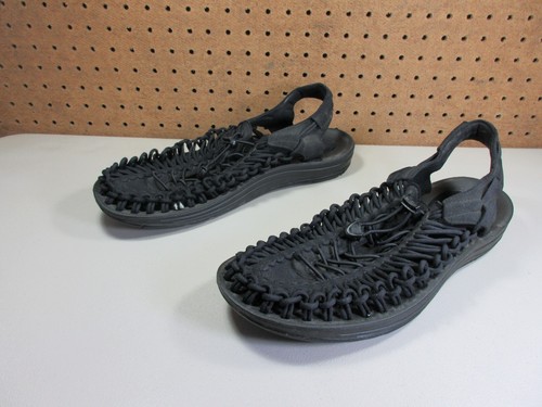 KEEN mens black UNEEK paracord strappy sandals 13 M | eBay