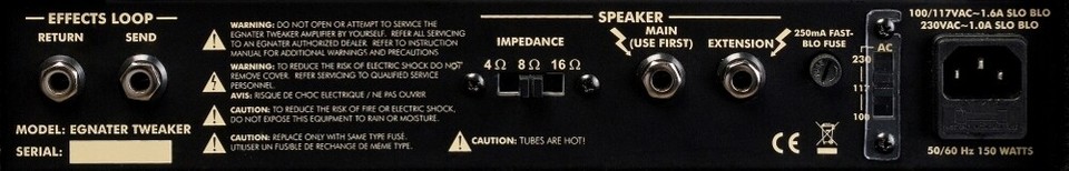 Egnater Tweaker 15 W Tube Guitar Amp Head Black, Beige | eBay