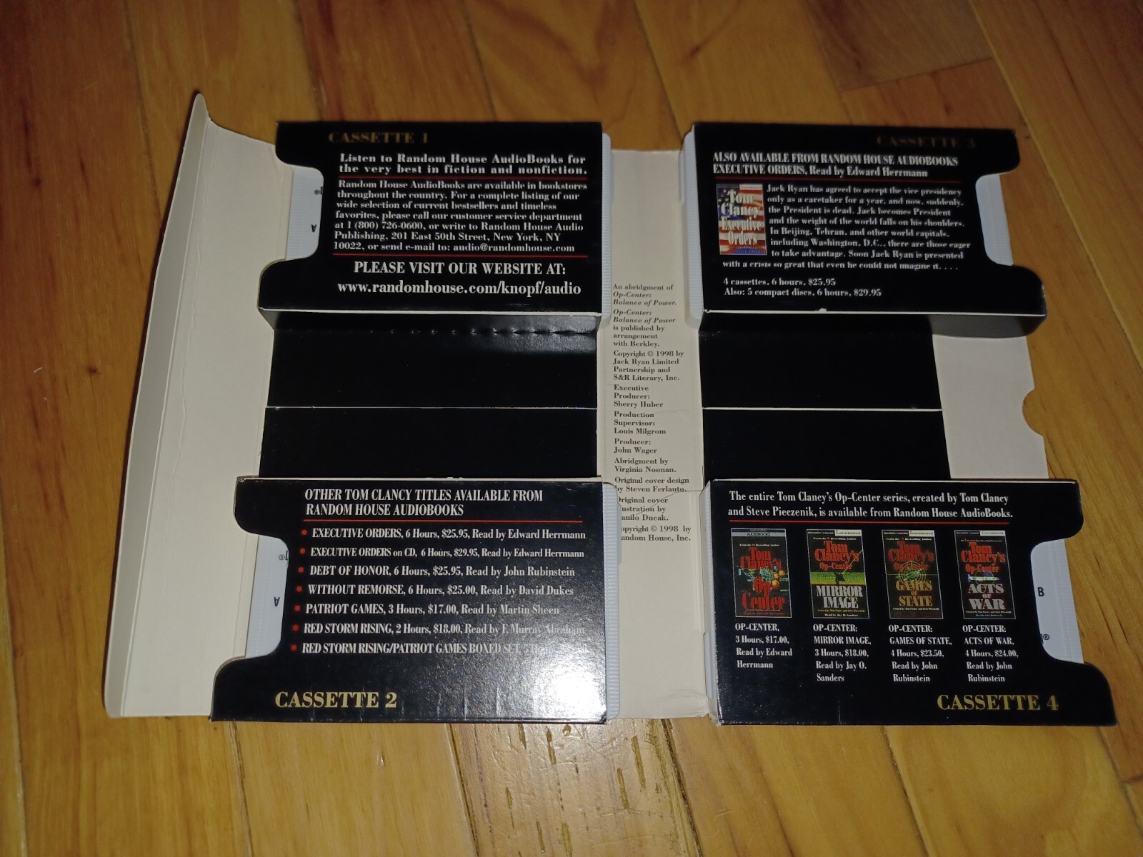 Tom Clancy's Op-Center Ser.: Balance of Power by Tom Clancy (1998 ...