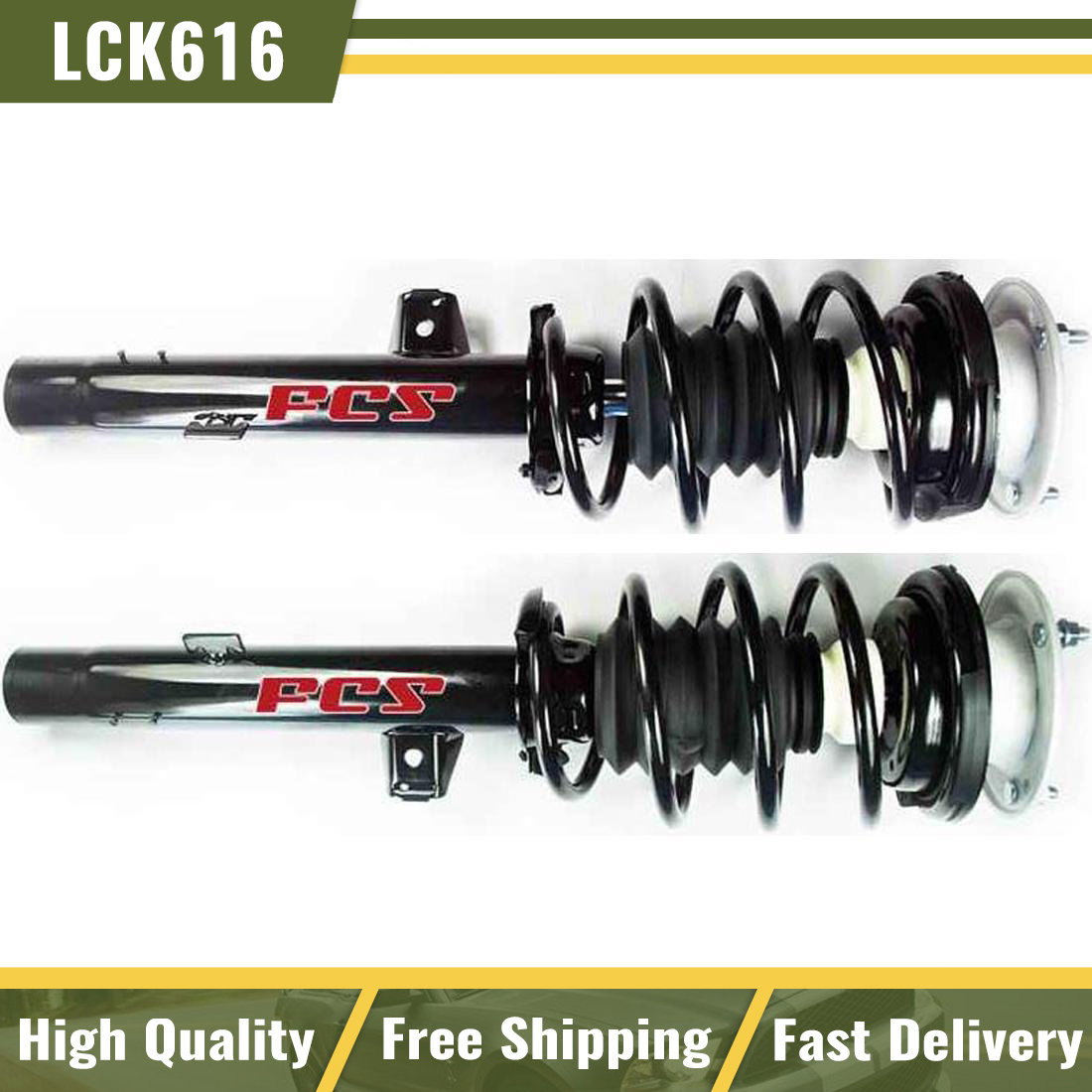 FCS Complete Loaded FRONT Struts Assembly For 2007-2011 BMW 335i | eBay