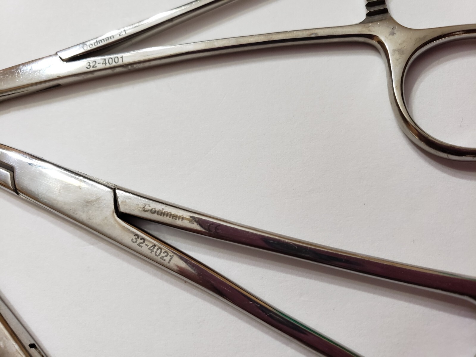 Lot Of 3 Codman Classic Curved Mosquito, Straight Forceps 32-4001, 32-4021 | eBay