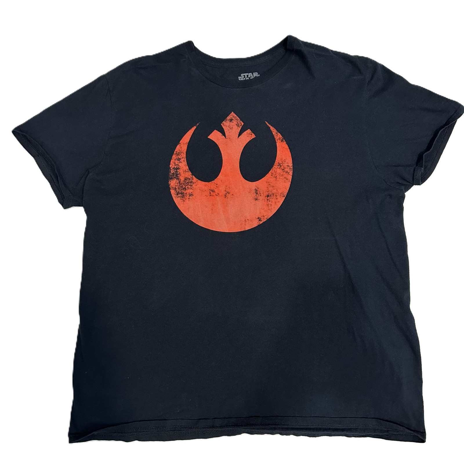Star Wars Rebel Alliance Starbird Logo T-Shirt Men’s 2XL Black Graphic ...
