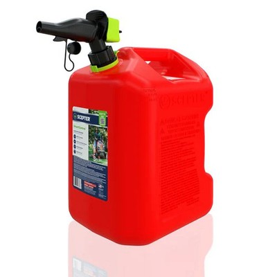 Scepter 5 Gallon Smart Control Gas Can w/ Rear Handle | FSCG571 Red ...