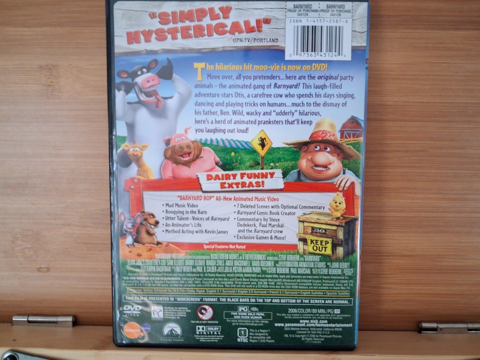 Barnyard (DVD, 2006, Widescreen) | eBay UK