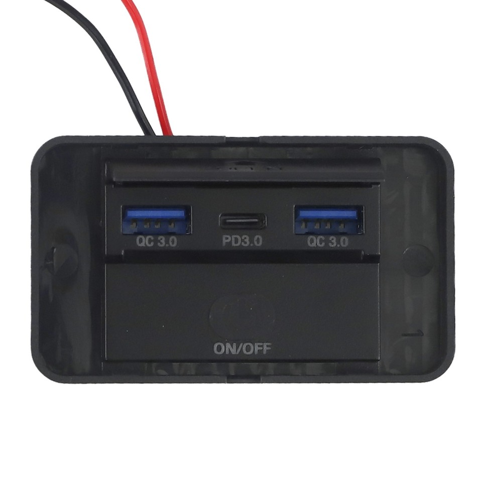 Easy Installation USB Car Charging Socket with Reverse Polarity ...