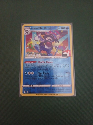 Galarian Mr. Rime - (Pokemon League) [Thank You] 036/189 Miscellaneous ...